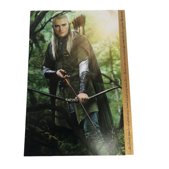 Office | Lord Of The Rings Legolas Greeting Card J R R Tolkien Elf ...